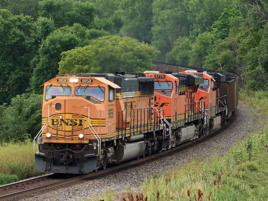 BNSF 9858